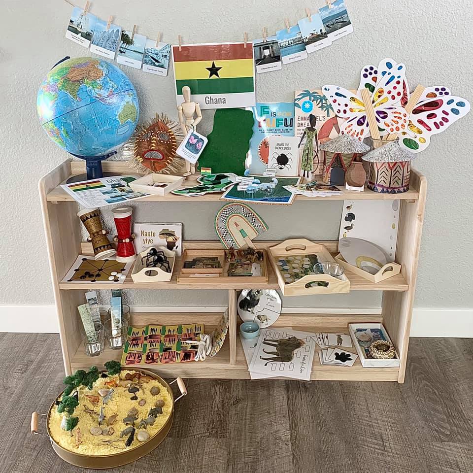 Montessori Inspired GHANA West Africa Unit Study: Activities & Printab ...