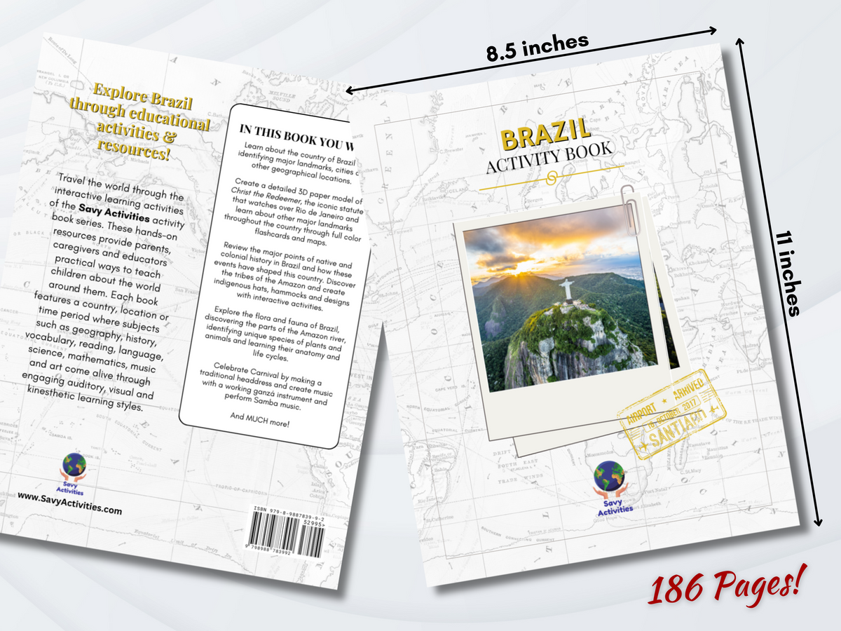 Brazil Activity Book: Hands-on Activities, Experiments, Models & Cultu ...