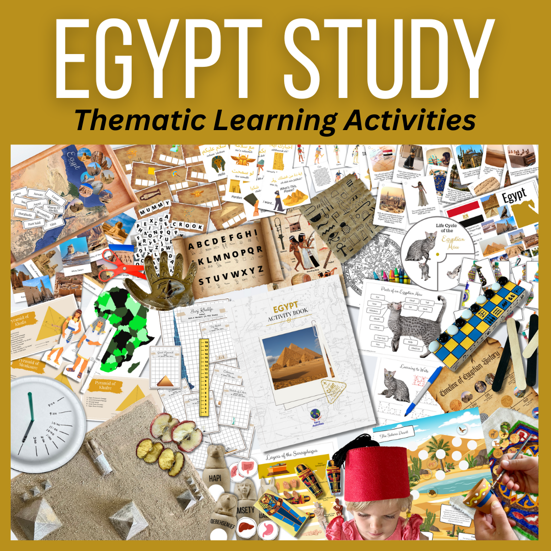 Egypt Activity Book: Hands-on Activities, Experiments & Learning Resou ...