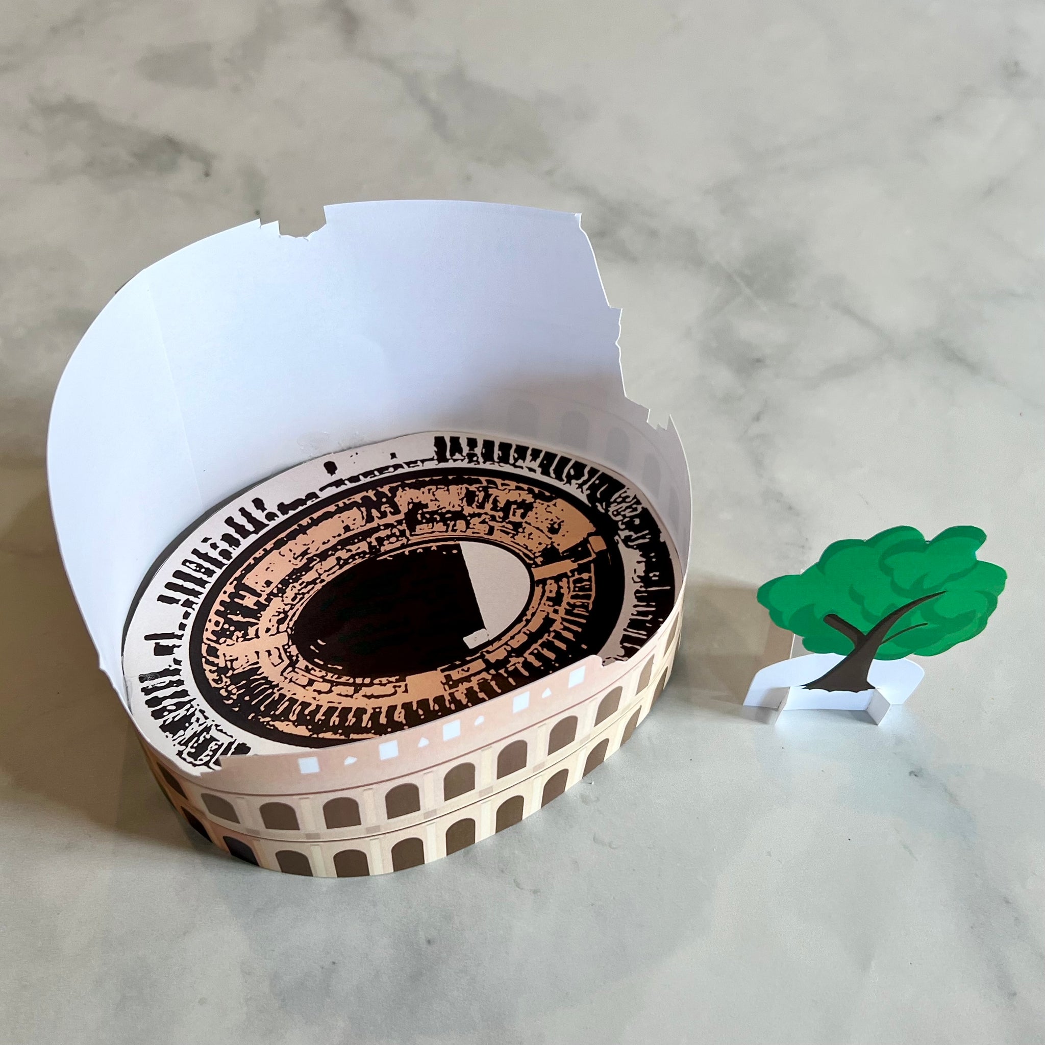 Cardboard Colosseum Project
