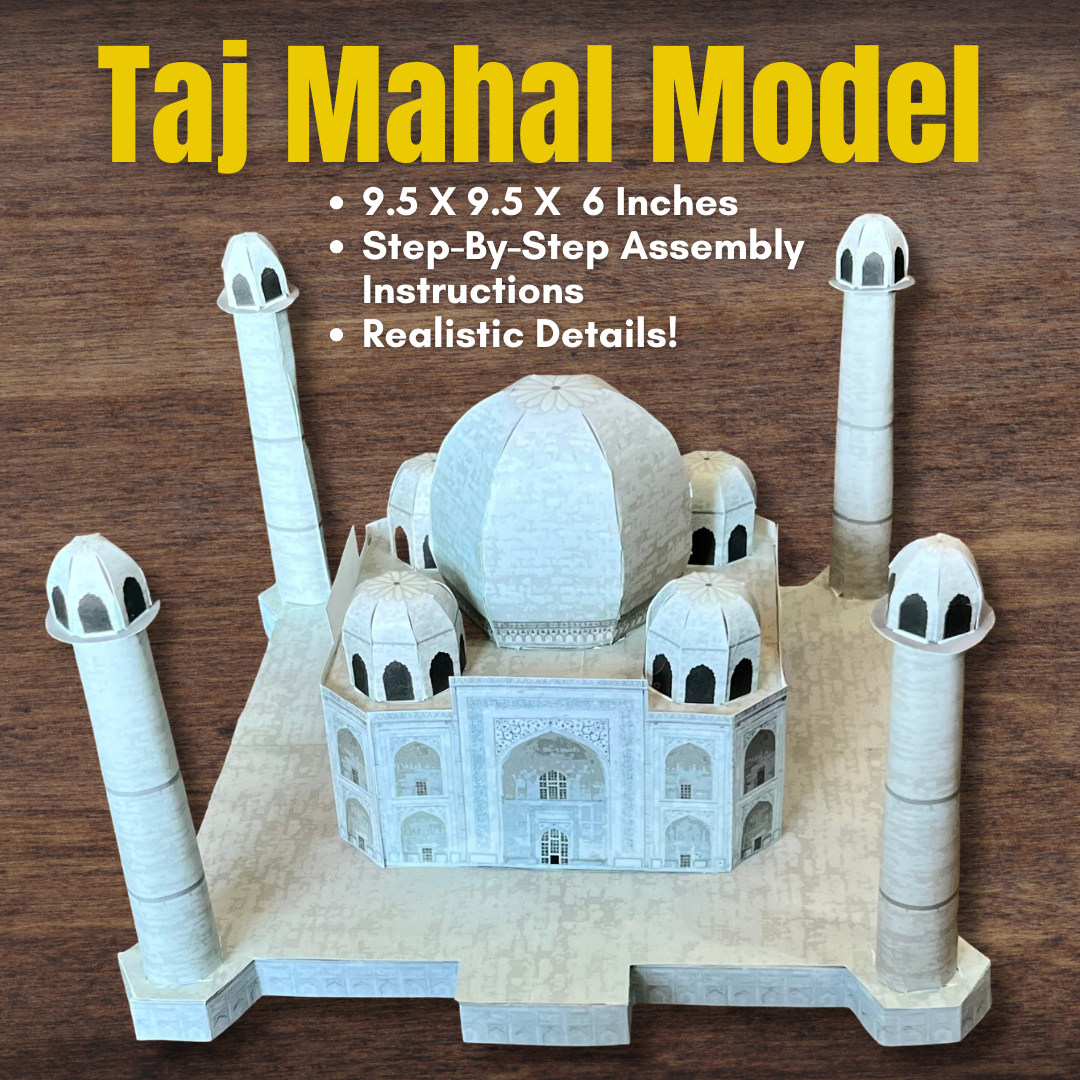 3d Sketch Of Taj Mahal