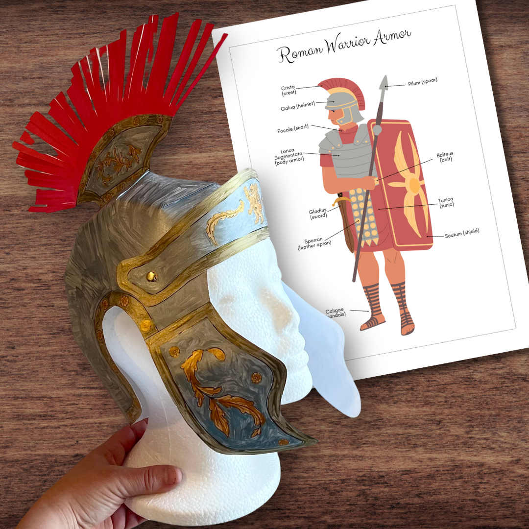 Ancient ROMAN Centurion Legionary "Galea" Helmet Model Wearable Child ...