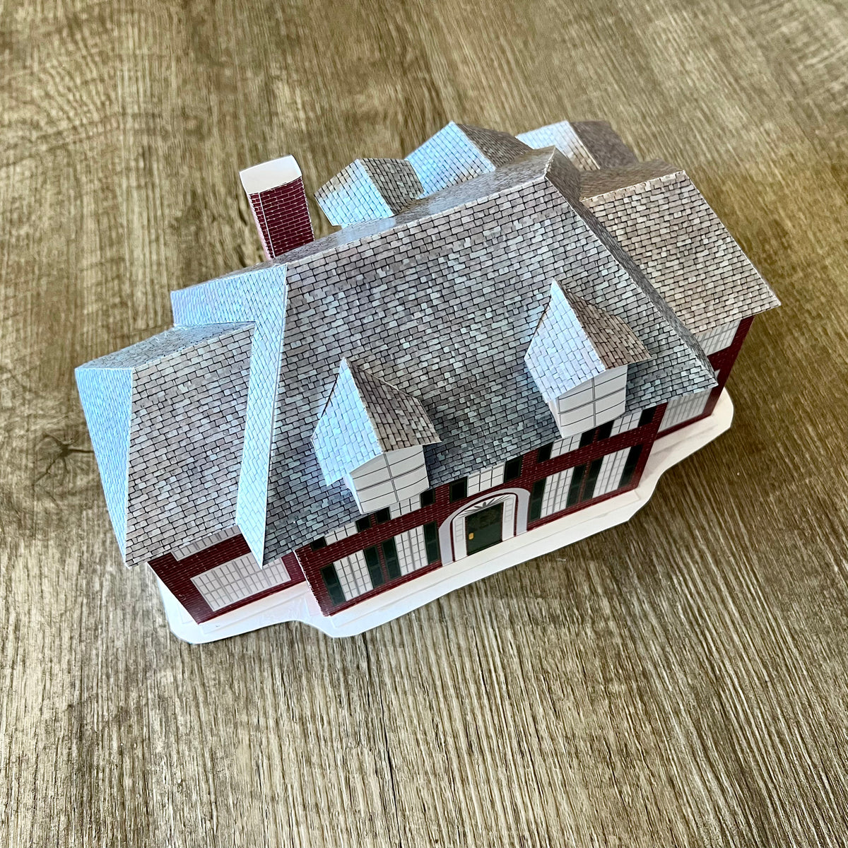 McCallister "Home Alone" Inspired 3D Paper House Model Diorama w/Instr ...