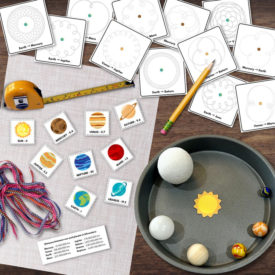 SPACE Solar System Measuring, Orbit Design Tracing & Gravity Experimen ...